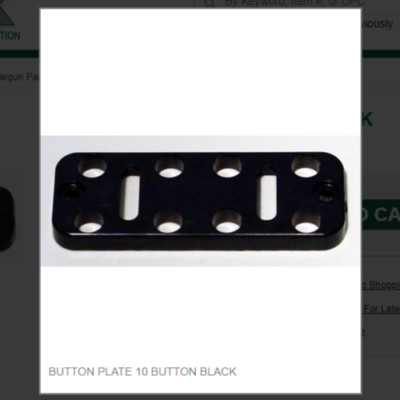 BUTTON PLATE 10 BUTTON BLACK # PH10-2 | eBay