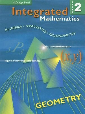 Integrated Mathematics: Student Edition Book 2 2002 9780618073979| eBay
