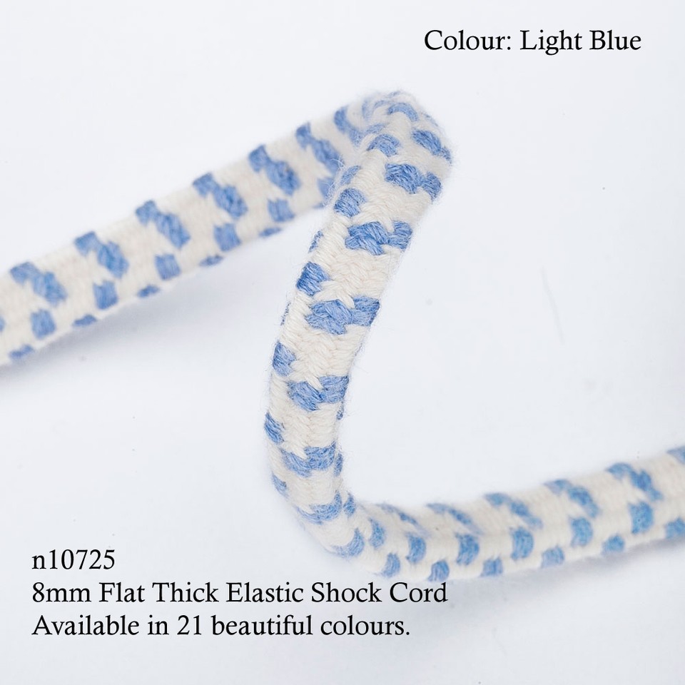Elastic Shock Cord Bungee Rope 8mm Thick Chevron Design Strong,21 ...