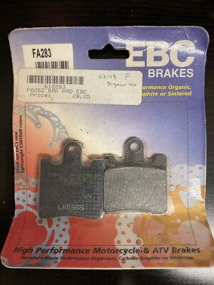 EBC Brakes FA283 Organic Brake Pads | eBay