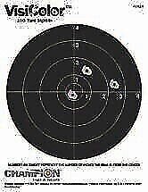 Champion Visicolor High Visibility Bull Paper Targets 8 Inch 10/Pack ...