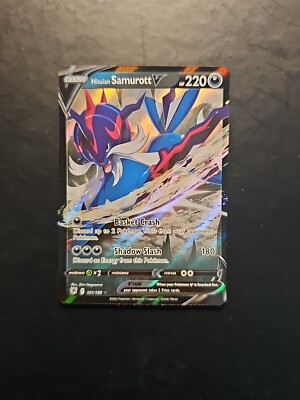 Pokemon Astral Radiance Hisuian Samurott V Ultra Rare 101/189 NM | eBay