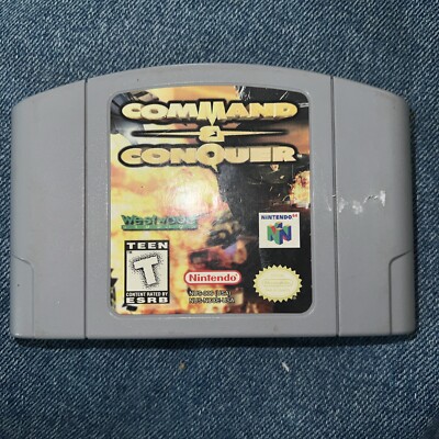 Command and Conquer Nintendo 64 N64 Video Game Cart Only | eBay