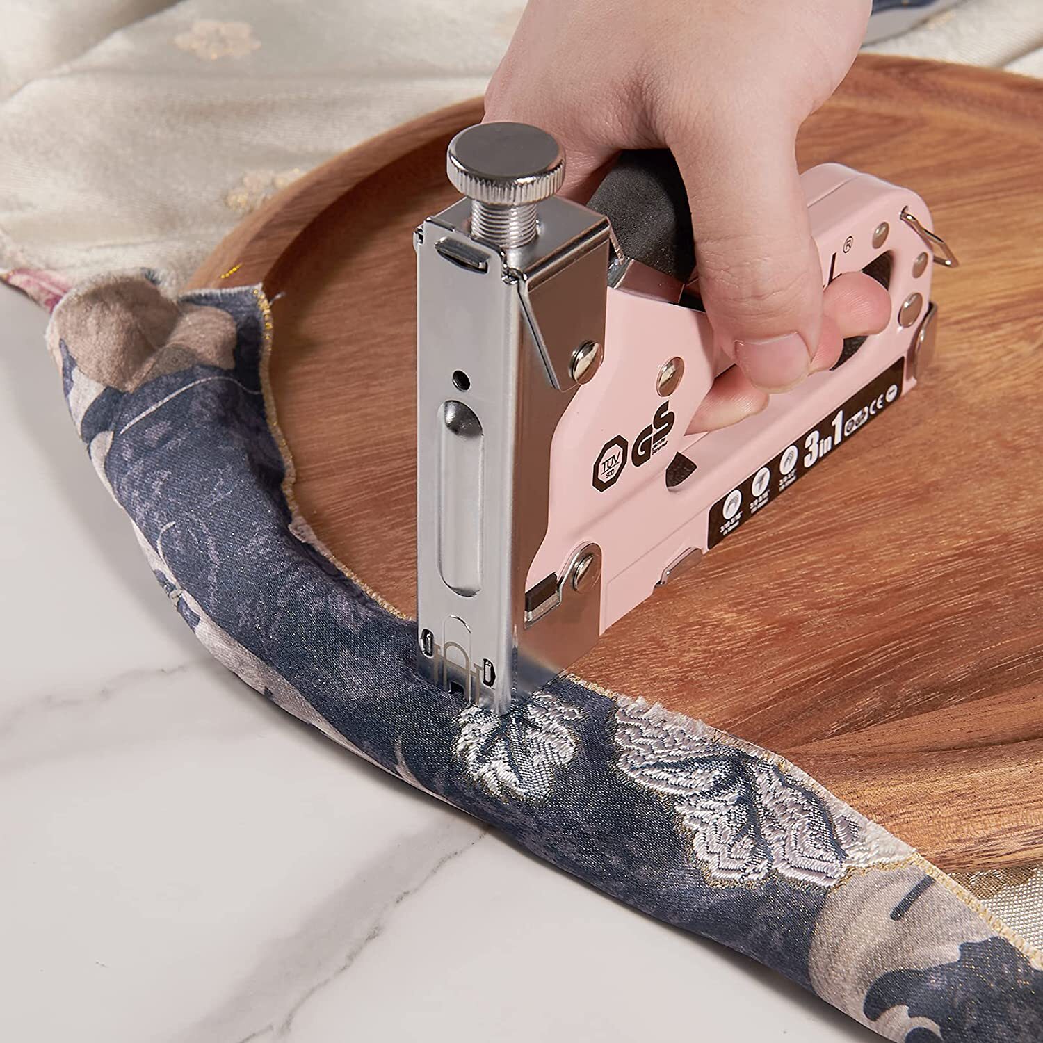 SHALL Heavy Duty 3 In 1 Hand Staple Gun Tacker With 3000 Staples Hand ...