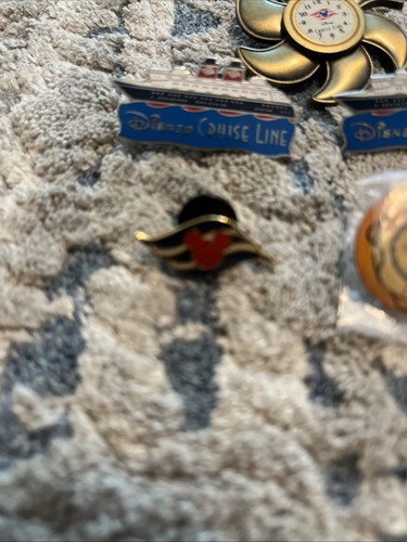 (5) Pins Disney Pin 65217 DCL Ship Propeller Prop Clock Disney Cruise ...