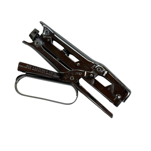 Chrome Heavy Duty Office Hand Grip Ace Fastener Stapler Clipper Plier ...