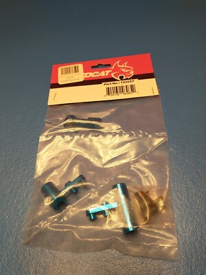 Redcat Racing Blue Aluminum Servo Saver Bell Crank Set (122057) Volcano ...