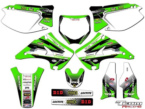 2003-2012 KAWASAKI KX 125 250 GRAPHICS DECALS 2011 2010 2009 2008 2007 ...
