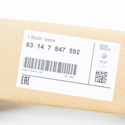 NEW BMW X5 F15 REAR BUMPER RIGHT REFLECTOR 63147847592 7847592 ORIGINAL ...