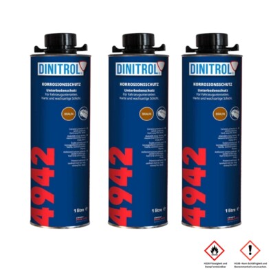 3 x Dinitrol 4942 Unterbodenschutz universell 1 Liter | eBay.de