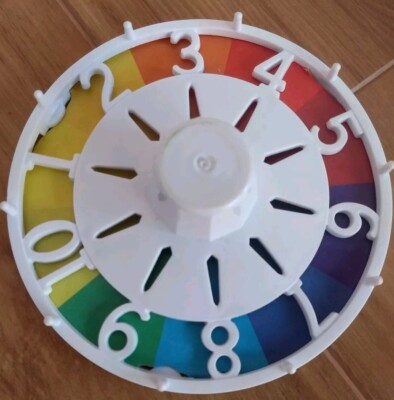 Vintage Milton Bradley GAME OF LIFE Replacement Spinner Dial Only White ...