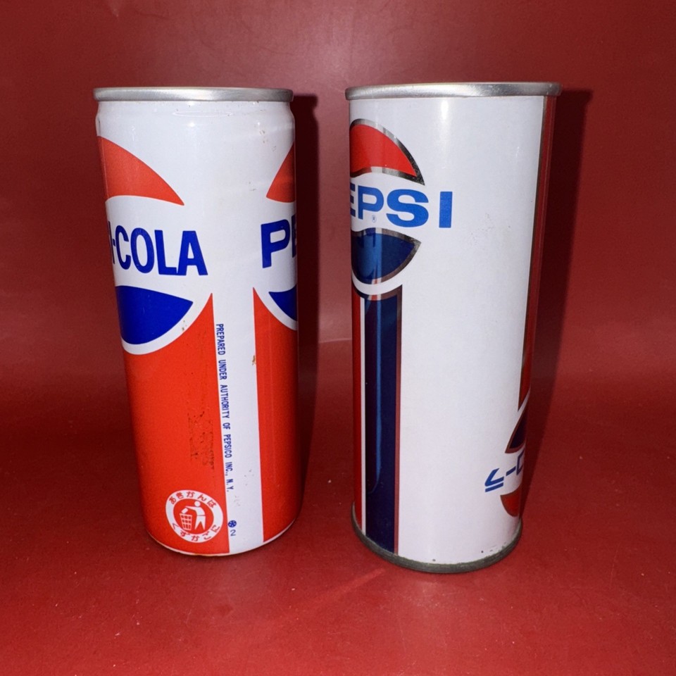 Pepsi Cola Japan Cans 250 Ml Can Old Vintage Soda Can Pepsi Co NY | eBay