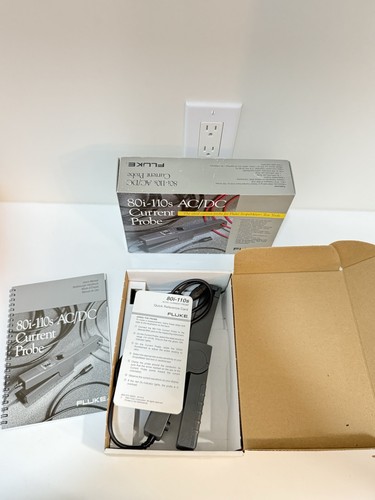 FLUKE 80i-110S AC/DC CURRENT PROBE (NEW FACTORY SEALED) NEW - SHIPS ...
