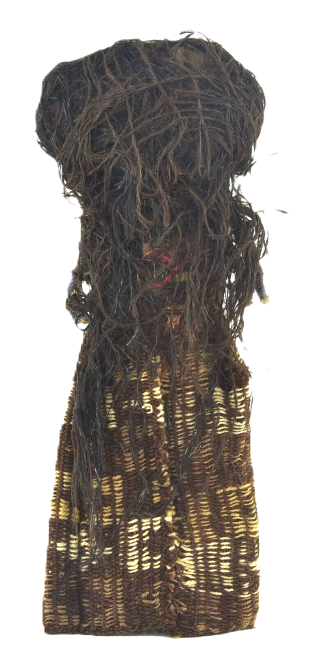 Vintage Peruvian Hand-made Textile Burial Rag Doll w/Mummy Cloth ...