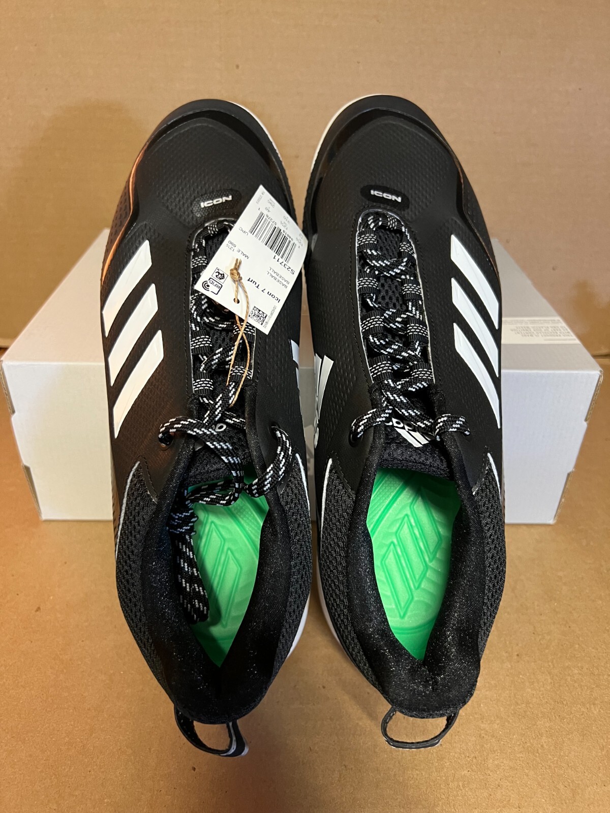 [S23711] adidas Icon 7 Turf Shoe - Mens Baseball Size… - Gem
