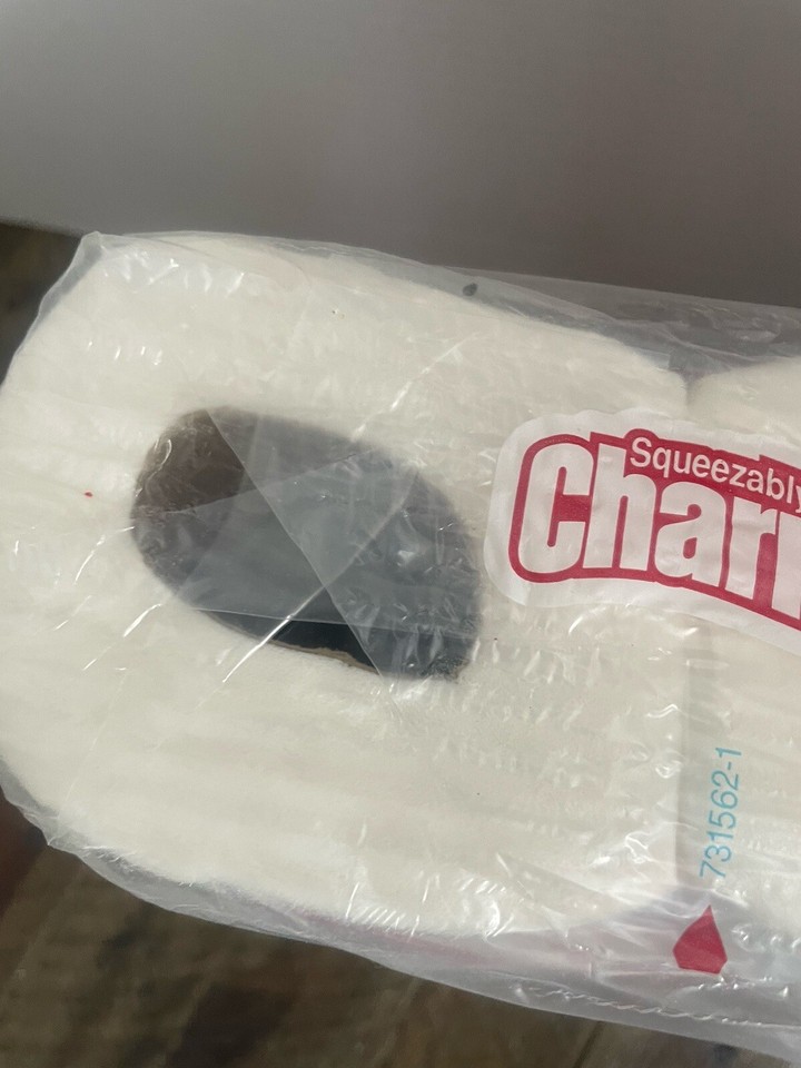 Vintage Charmin Bathroom Tissue 4 Rolls Toilet Paper Movie Prop Red ...