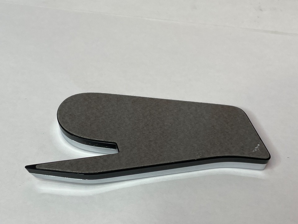 Black & Chrome VW R Line Badge Emblem LOGO Stick On 30mm x 65mm R-Line ...
