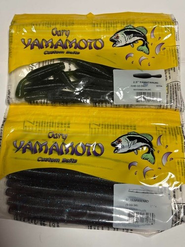 Gary Yamamoto Set Yamatanuki 2.5 Yamasenko 5 so | eBay