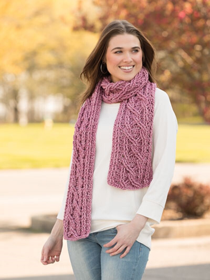 Crochet Pattern Book ~ LEARN A Stitch SCARVES ~ 7 Designs | eBay