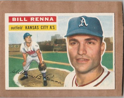 1956 Topps # 82 Bill Renna | eBay