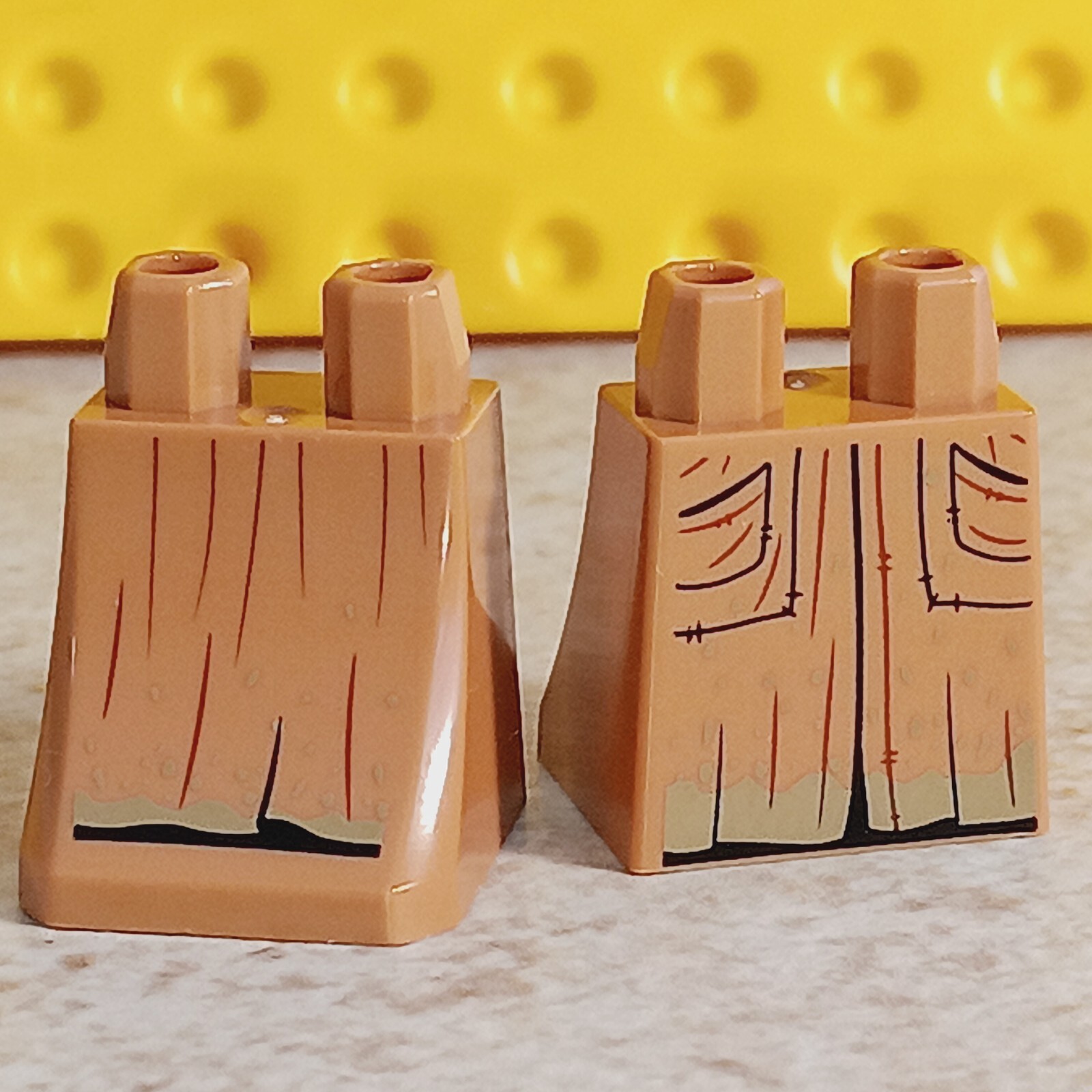 New LEGO Skirt POCKETS Muddy Tattered Villager Witch Castle Kingdoms ...