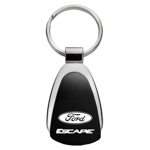 Ford Escape Tear Drop Key Ring (Black) | eBay