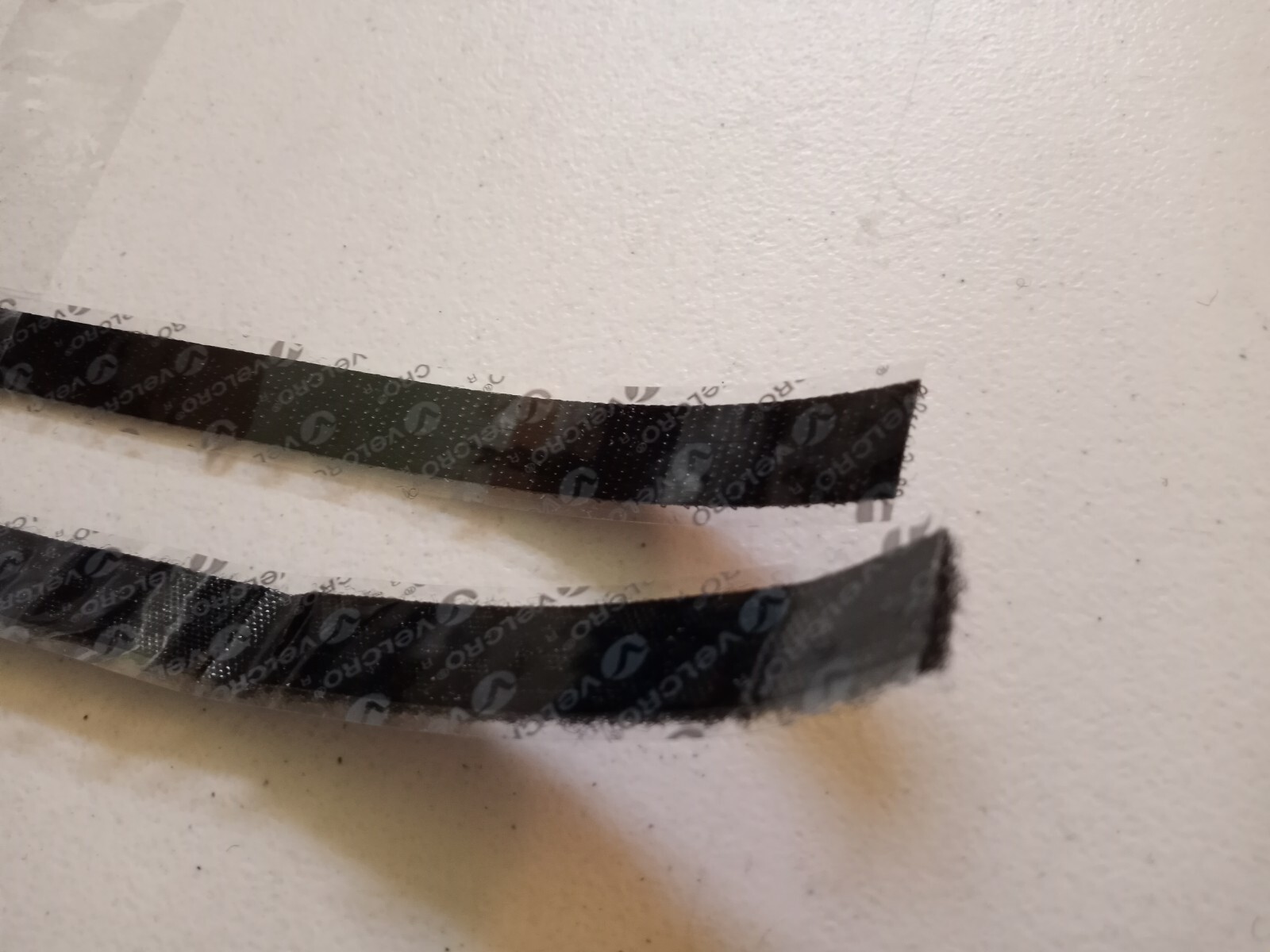 VELCRO® 5/8" x 25yd Black Hook Loop Set Adhesive Backed 2 Rolls 151412 ...