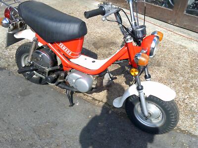 1980 Yamaha LB50 Chappy with pedals uk reg with v5 nice project bike £ ...