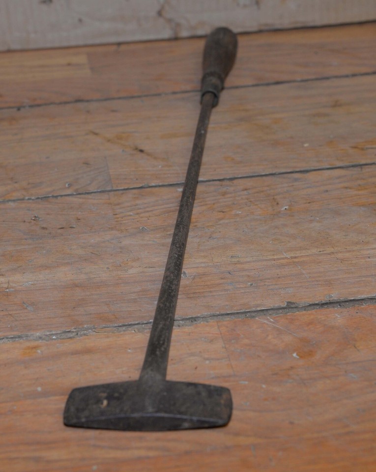 Rare antique blacksmith made hammer millstone saw blade collectible ...