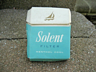 Solent Menthol Cool Cigarettes Tobacco Box....EMPTY | eBay