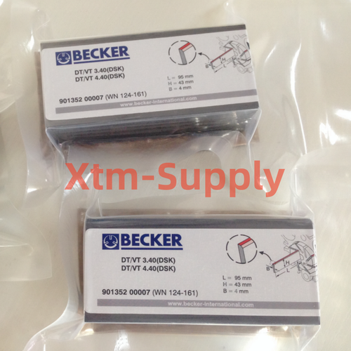 7pcs for BECKER vacuum pump carbon sheet DT/VT4.40 WN124-161 95*43*4mm ...