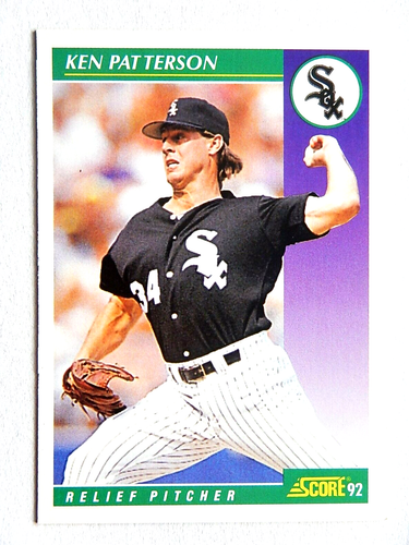 Ken Patterson #347 Score 1992 Baseball Card (Chicago White Sox) VG | eBay