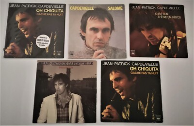JEAN PATRICK CAPDEVIELLE LOT 5 disques 45 tours très bon état | eBay