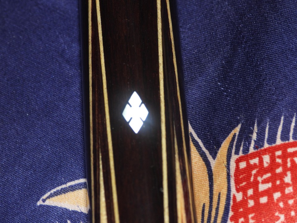 Mcdermott Pool Cue Very Rare 1976 Straight B-12 Custom 56" MOP Leather ...