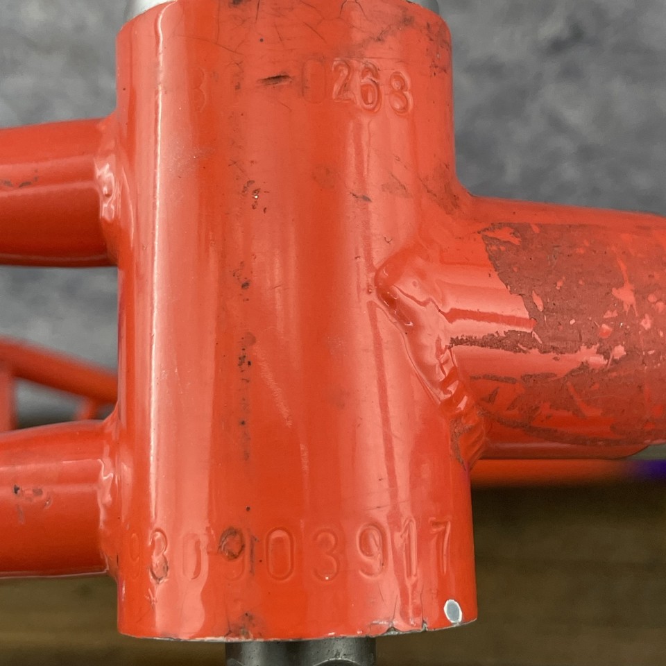 Vintage Alpinestars Cro Mega DX20 Frame 90s MTB 4130 Large 20 in Orange ...