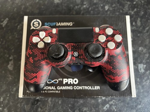 Scuf Infinity 4PS Black Red PS4/PC Controller - SPARES/REPAIR | eBay