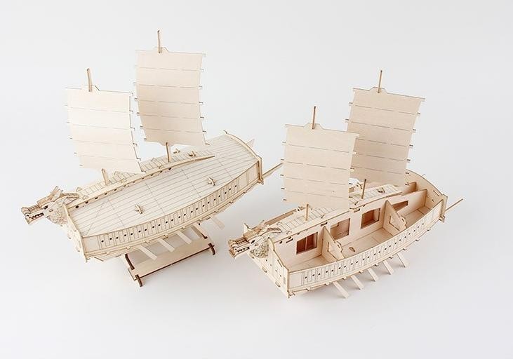 Korean Turtle Ship (Geobukseon) DIY Wooden Model Kit - Historical ...