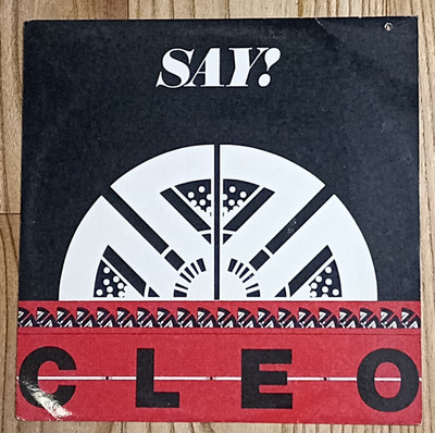 12" - 45 rpm - CLEO - SAY! - ITALY - 1988 - ITALO DISCO - Angela Parisi ...