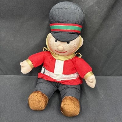1995 Christmas Soldier Boy Plush Nylon Stuffed 14” Toy International ...