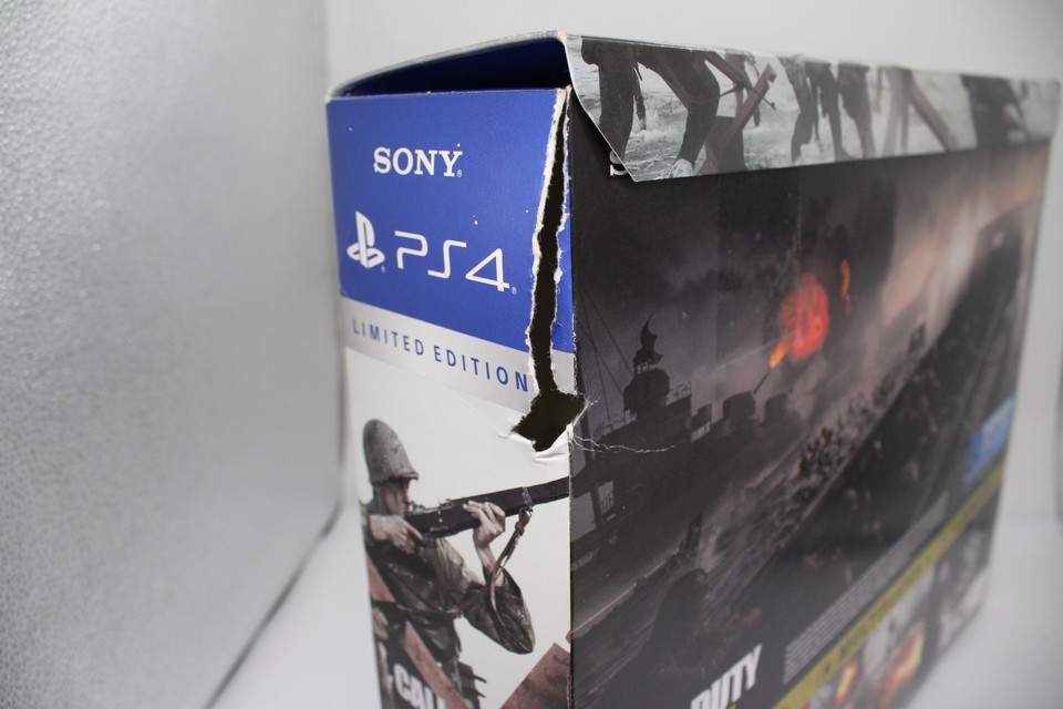 Sony PS4 Slim Call Of Duty WW2 WWII Camo Limited Edition Console ...