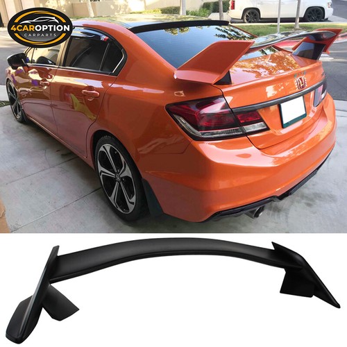 2012-2015 Honda Civic 9th Gen FB Sedan T-R Rear Trunk Spoiler Wing ...