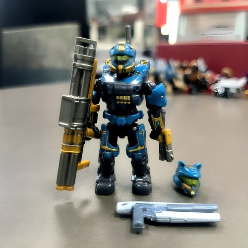 Mega Construx Halo UNSC Spartan Trailblazer (Estate Gold) Multiplayer ...