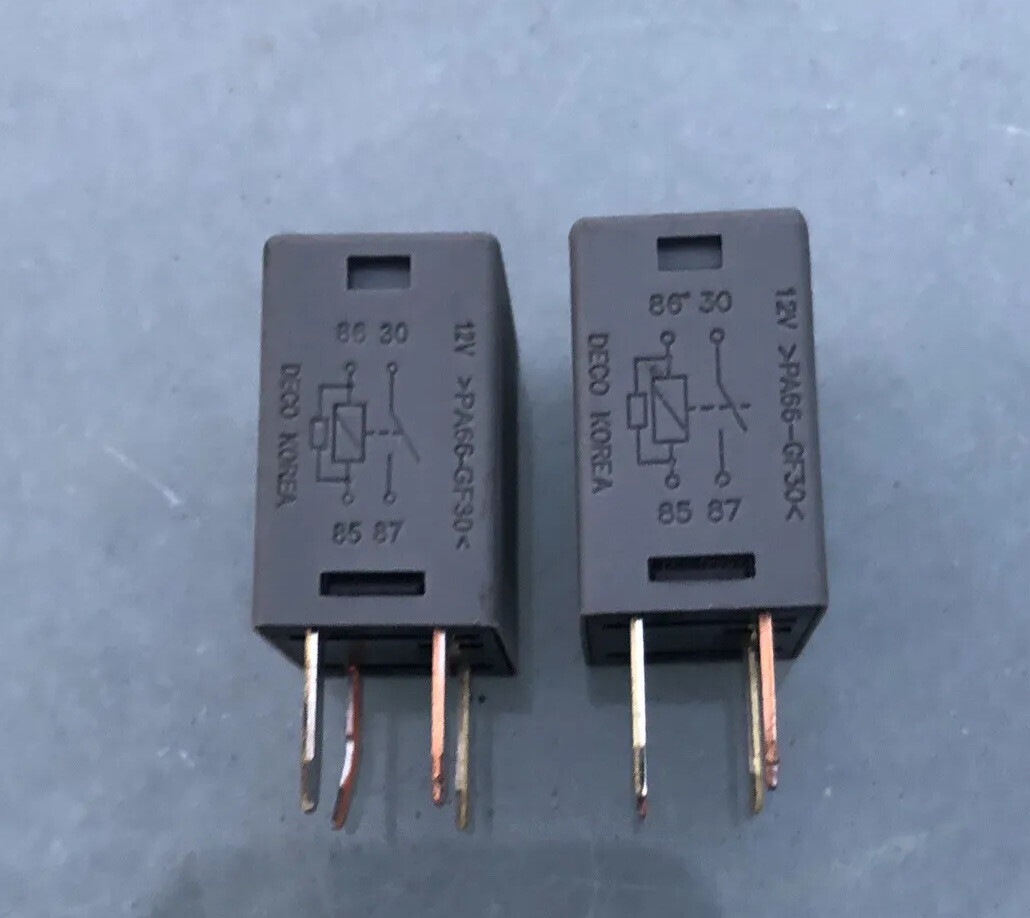 (2pcs) Used GM 4-Pin Relay 13500114 High Power Multi-Use Relay tested ...