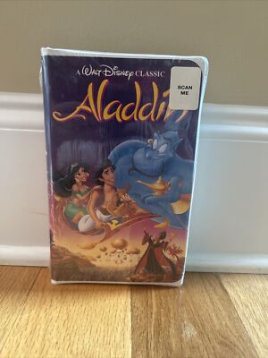 Aladdin (Disney VHS, 1993) Black Diamond Sealed 717951662033| eBay