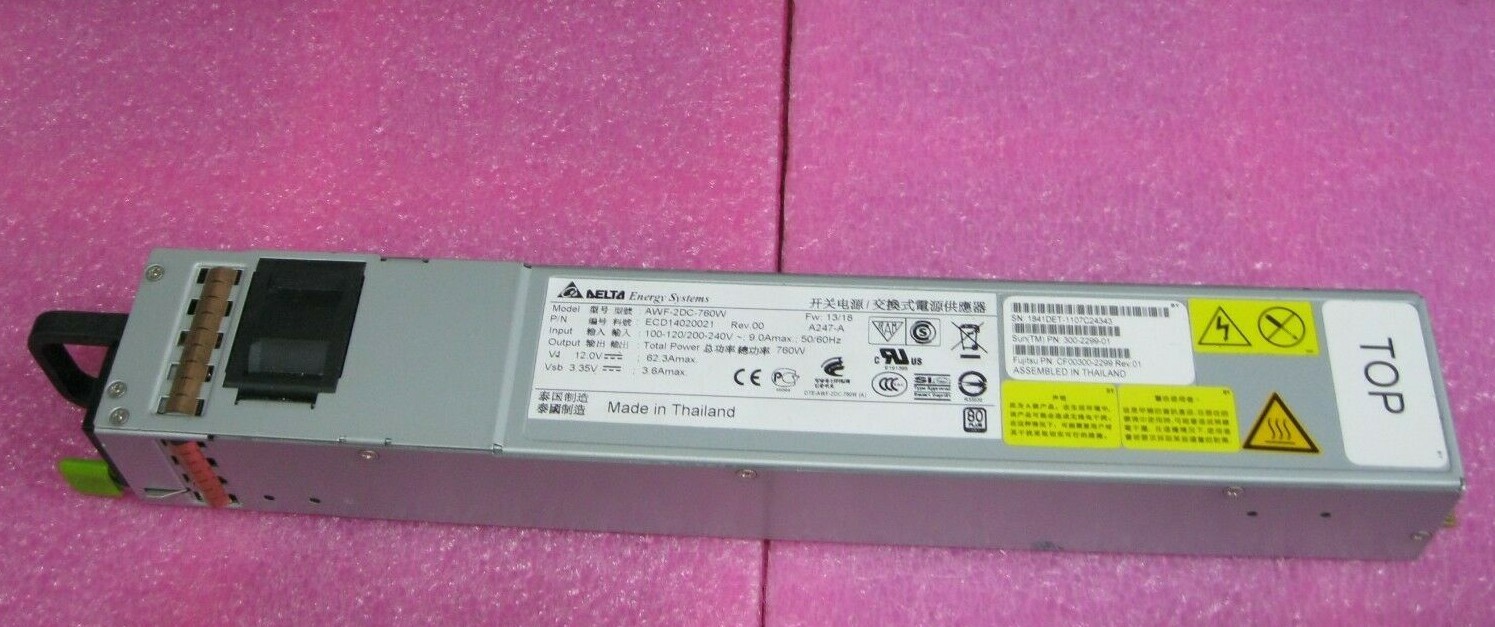 Sun T5220 AC Power Supply P/N 300-2299 760W Used | eBay