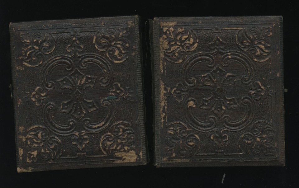 ID'd KIA Civil War Soldier Holding Photo 1860s PIP Rare Mourning Zouave ...