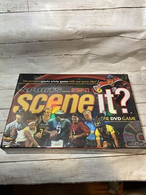 SCENE IT? SPORTS Powered by ESPN The DVD Game Sports Trivia BRAND NEW ...