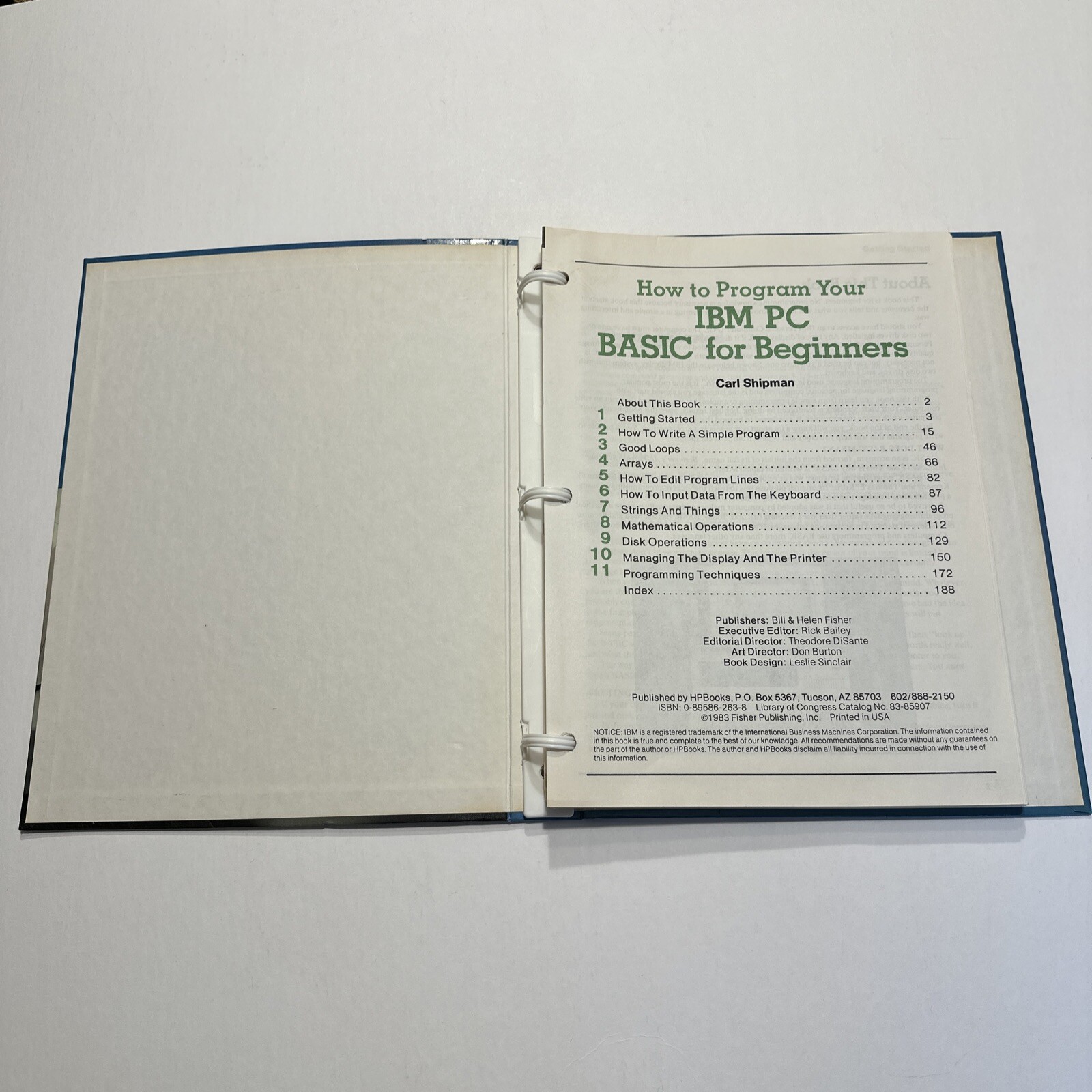 Vintage+1983+Rare+How+To+Program+Your+IBM+PC+Basic+For+Beginners+Carl ...