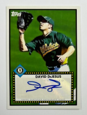 2011 Topps Lineage 1952 Autograph #52A-DD David DeJesus Auto Card AR55 ...