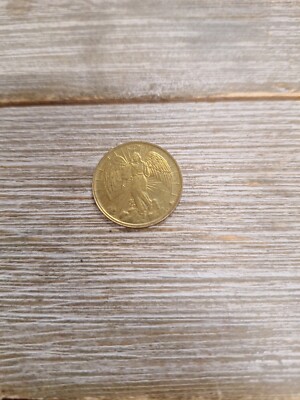 Gold Tone Heavenly Angel Collectors Coin | eBay
